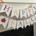 Happy Fall Banner Fall Banner Fall Decoration Seasonal - Etsy