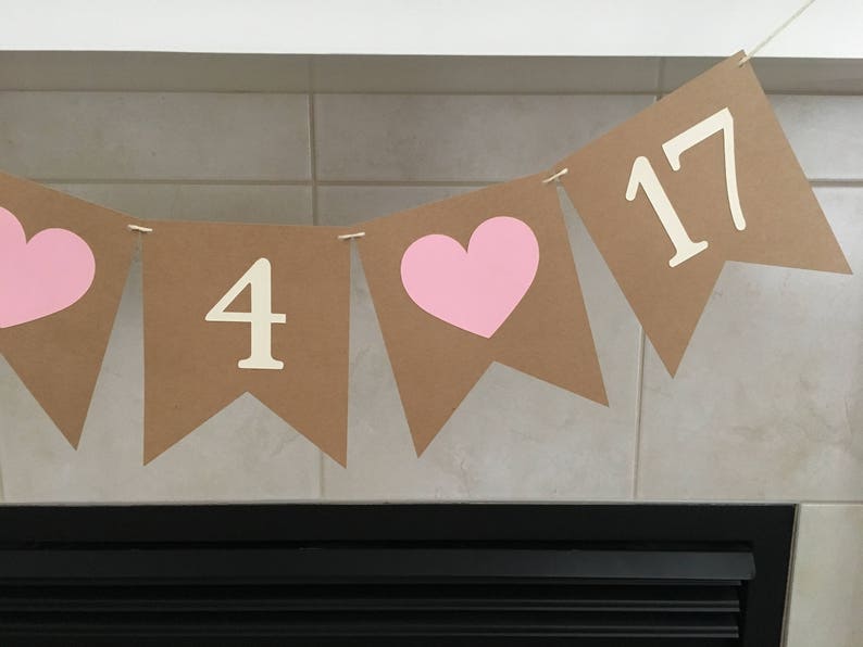 Custom Date Banner Wedding Date Banner Save the Date Banner - Etsy