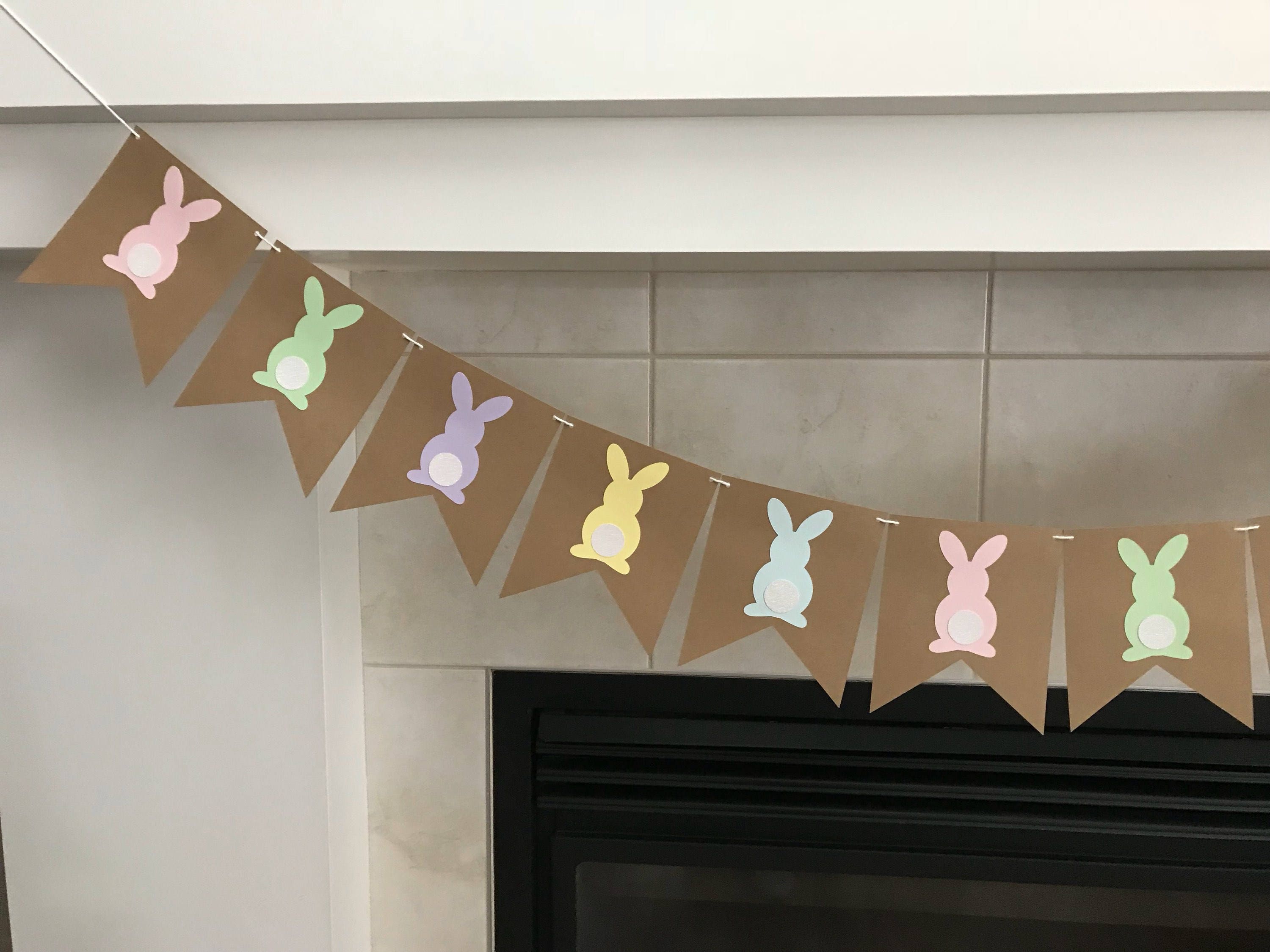 Easter Bunny Banner Easter Bunny Easter Banner Bunny - Etsy Canada