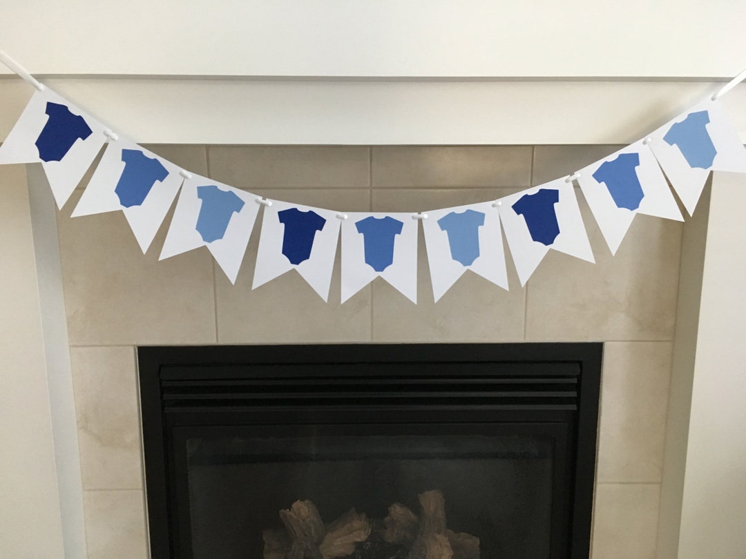 Baby Shower Banner, Boy Baby Shower, Baby Shower Decorations, Baby ...