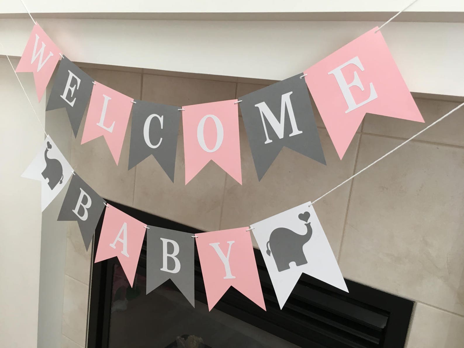 Welcome Baby Banner Baby Shower Banner Baby Sprinkle Baby - Etsy