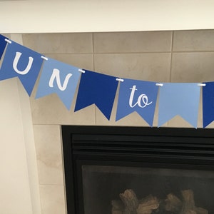 Fun to Be One Banner, First Birthday Banner, 1st Birthday Banner, Photo ...