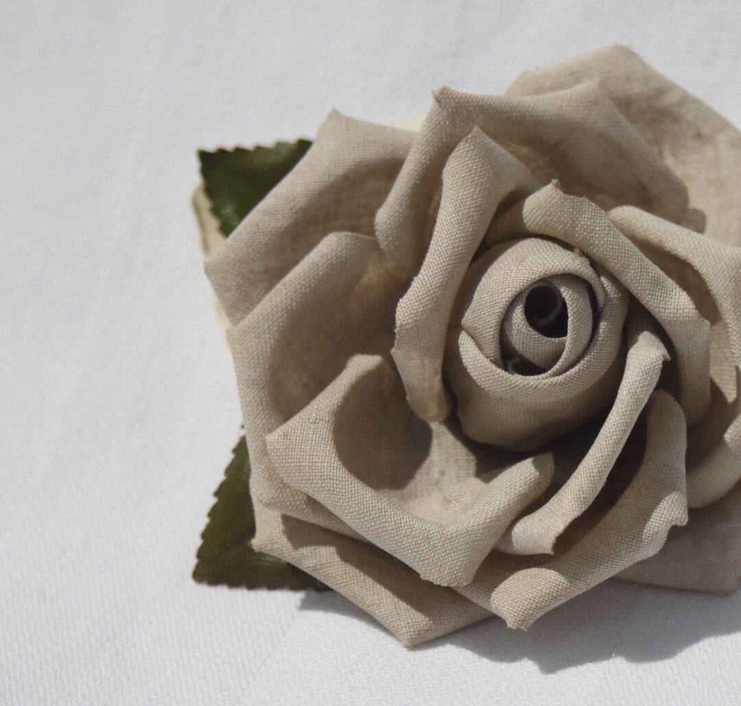 Vintage 60s Nice Taupe Roses,antique Roses,art Craft Flower,millinery ...