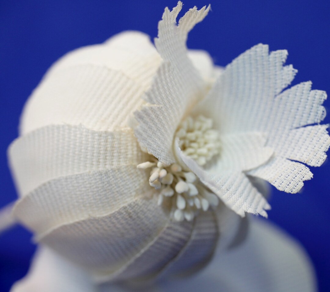 White Poppy Bulb,circa 30s,antique Ornemental Poppy,vintage White ...