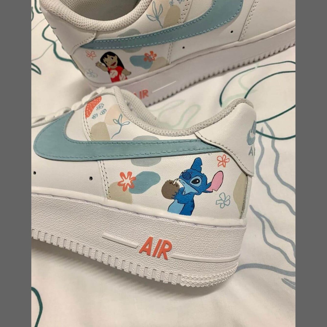 Lilo and Stitch Air Force 1 Custombuy Now: - Etsy UK