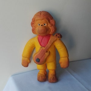 Vintage Bendy Jacko the Monkey With Guitar Foam Rubber Toy Figure 1960s ...