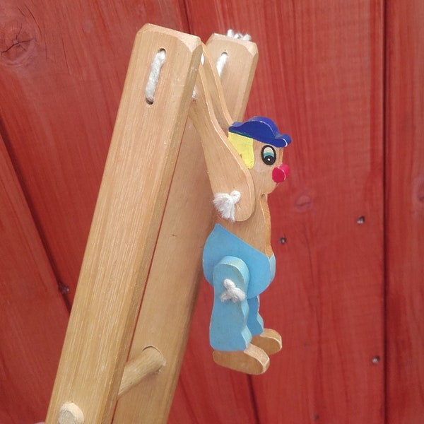 Wooden Acrobat Toy - Etsy