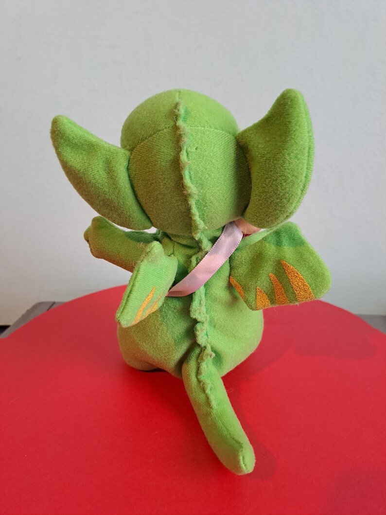 Vintage Pocket Dragons Adventures Scribbles With Pencil Beanie Plush ...