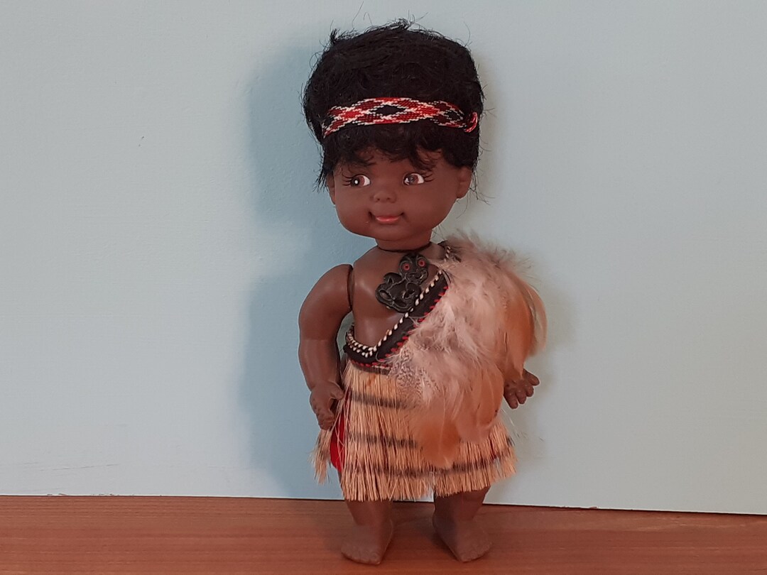 Maori Doll Collectors Souvenir Toy From New Zealand - Vintage 70s in ...