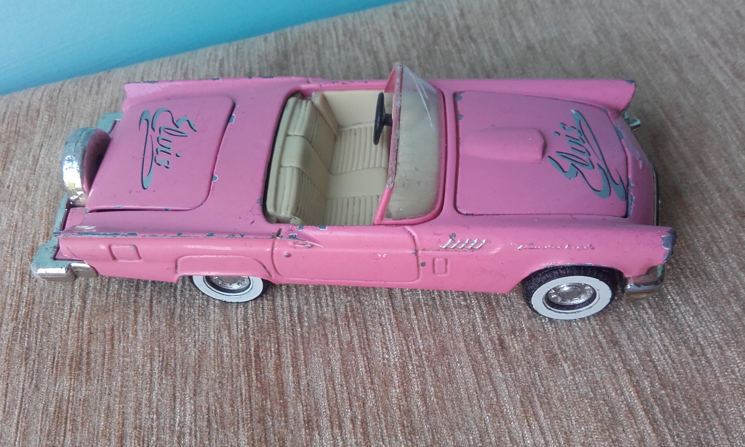 Elvis Corgi Pink Ford Thunderbird Toy Car with opening Boot | Etsy