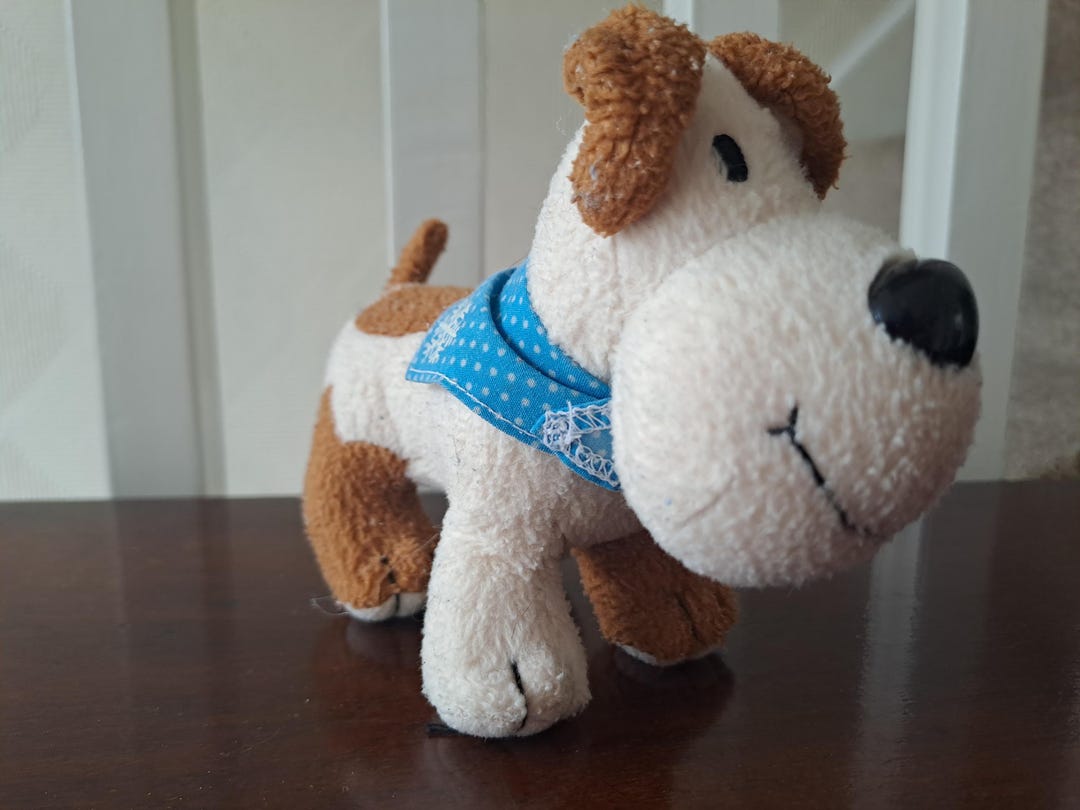 Berman Puppy Dog in Bandana Vintage Plush Stuffed Toy. - Etsy