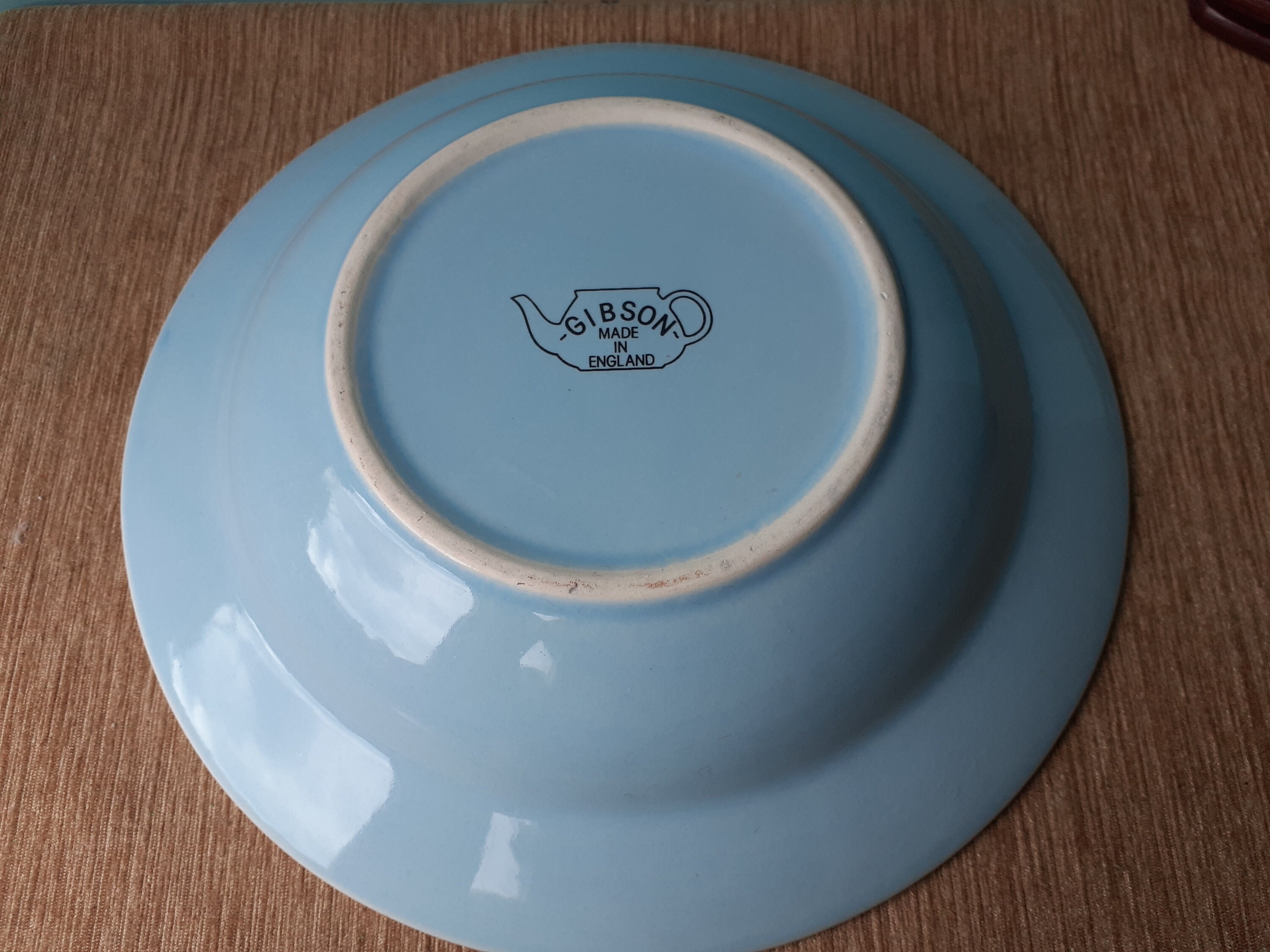 Gibson Pottery Postman Pat Bowl Dish Blue Collectable TV | Etsy