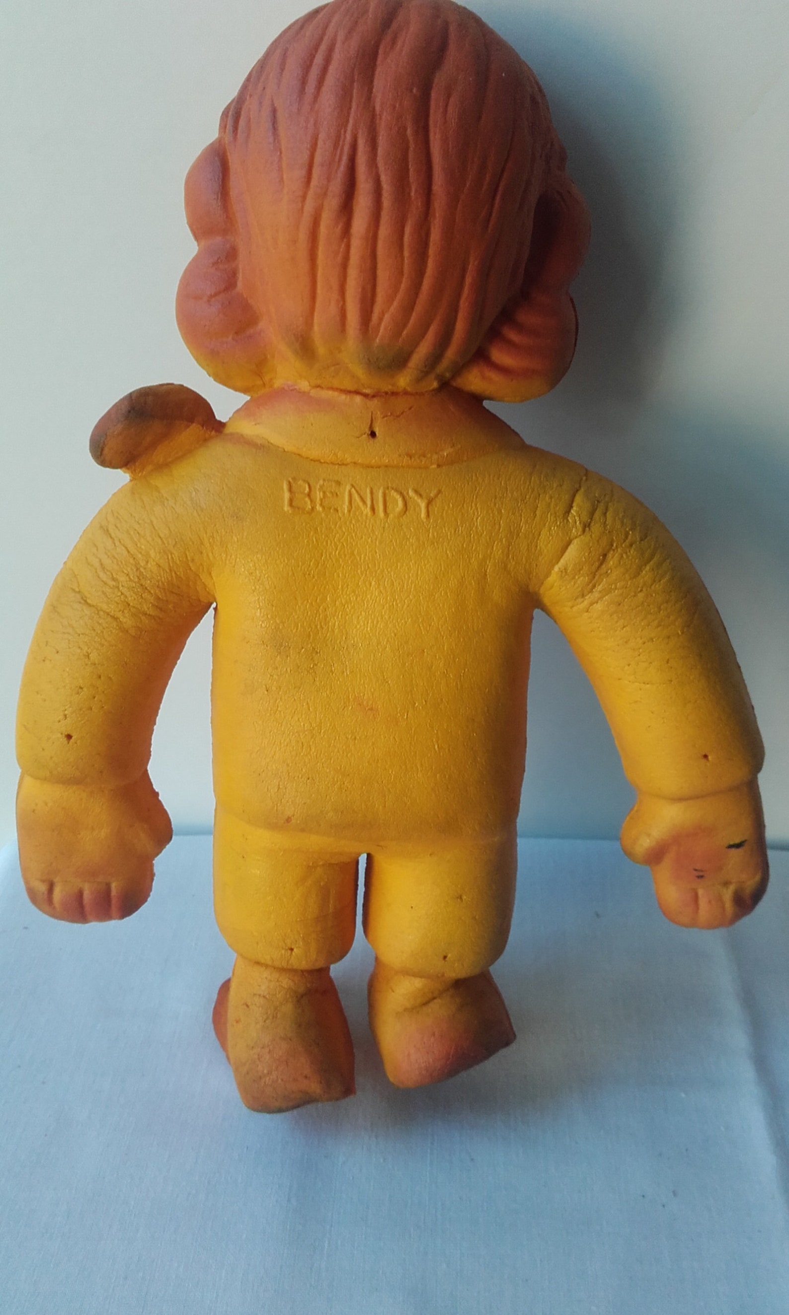 Vintage Bendy Jacko the Monkey With Guitar Foam Rubber Toy Figure 1960s ...