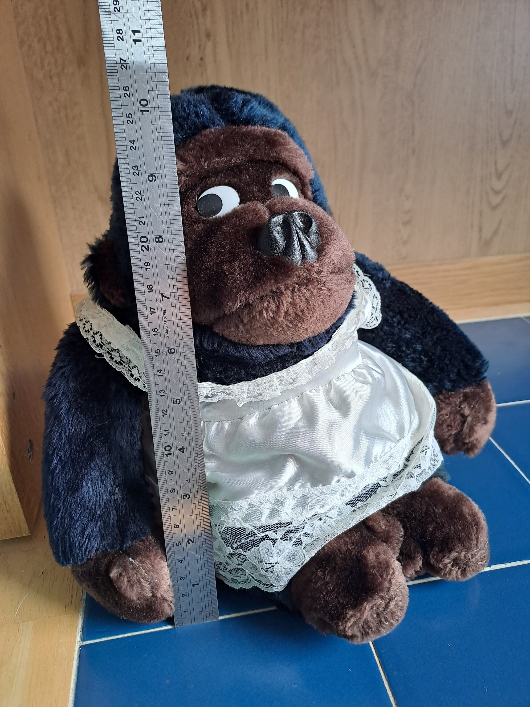 1980s Sexy Gorilla in Negligee - Large Vintage Teddy Collectors Plush ...