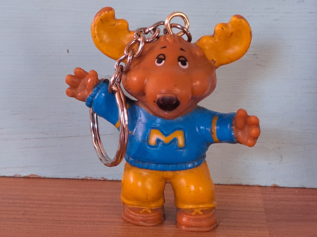 Rare Montgomery Moose Get Along Gang Tomy 1984 Figure Zipper Charm ...