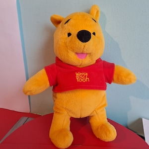 Fisher Price Winnie the Pooh Mattel Disney 2001 Teddy Bear Vintage Plush Collectors Toy. Etsy UK