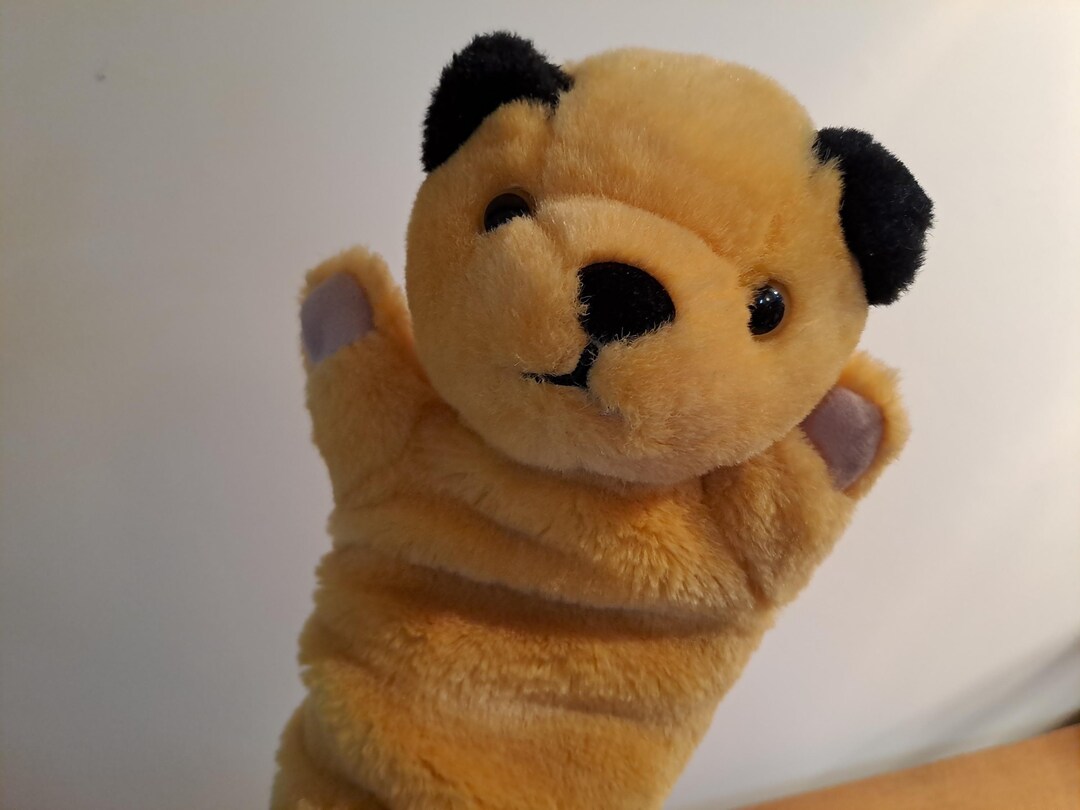 Vintage Sooty Show Hand Puppet Teddy Bear Stuffed Plush Toy . - Etsy