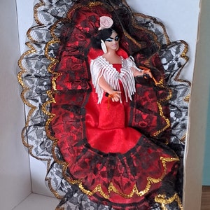 Boxed Vintage Spanish Hnos Diez Marin Chiclana Style Flamenco Dancer ...