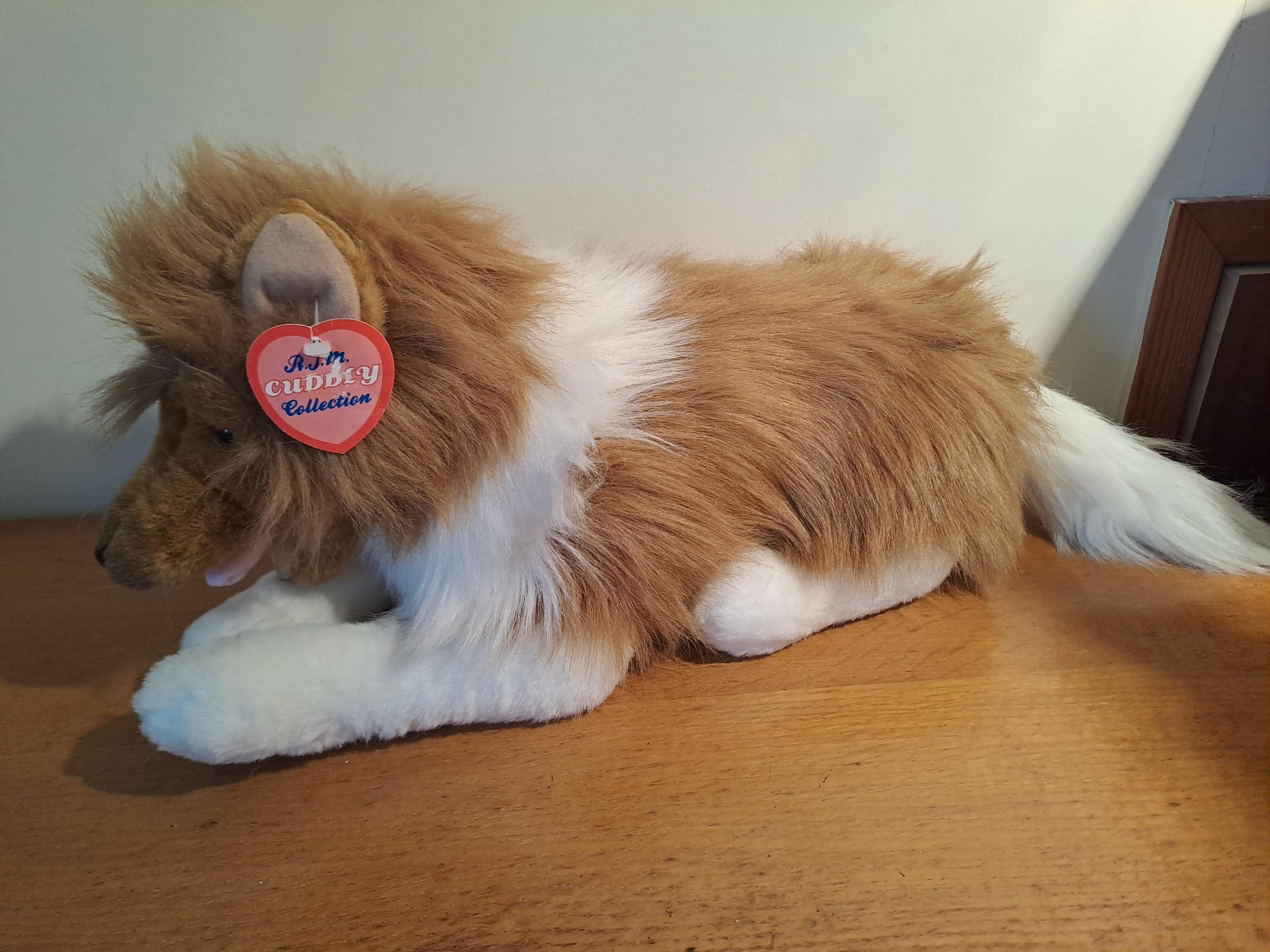 Red Border Collie Stuffed Animal