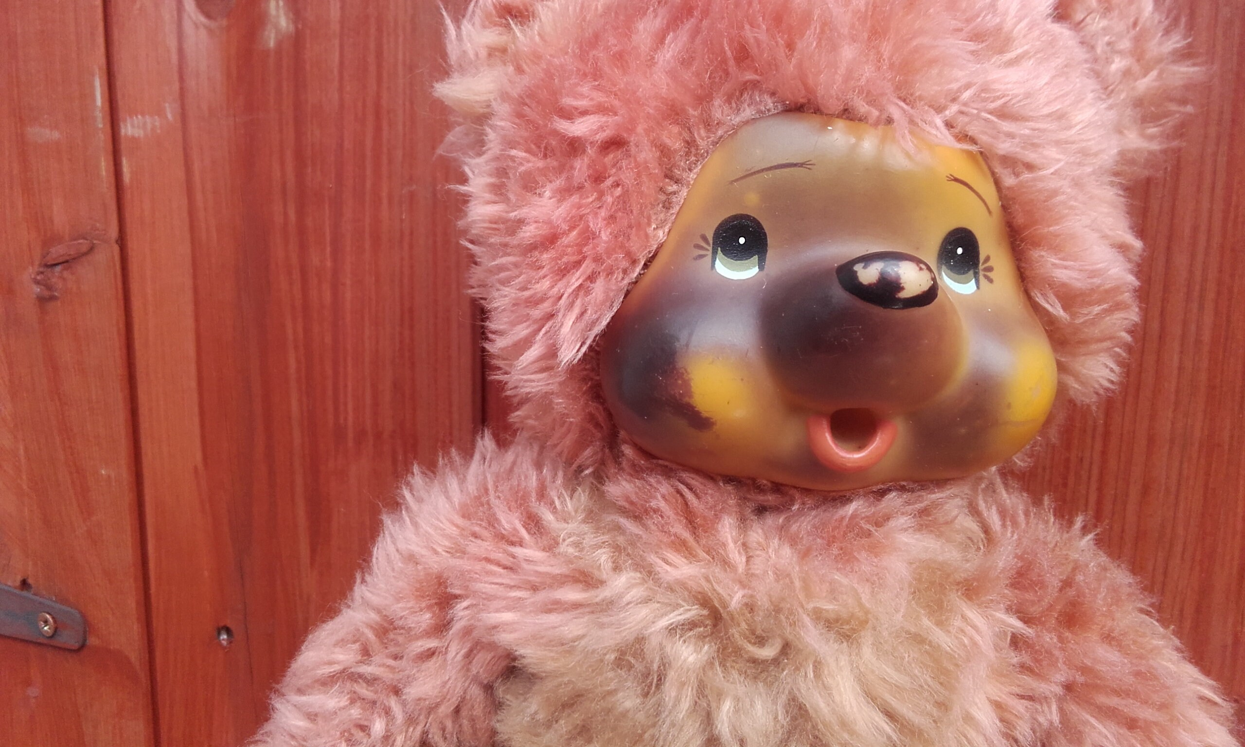 Pink Monchichi Monchhichi Teddy Bear Monkey Super Cute Soft | Etsy