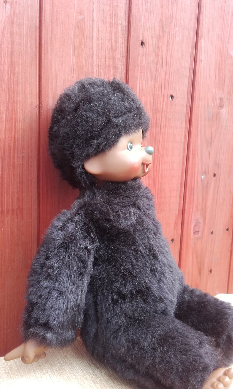 Toys & Games Rare Large Monchichi Monkey Super Soft Toy Monchhichi ...