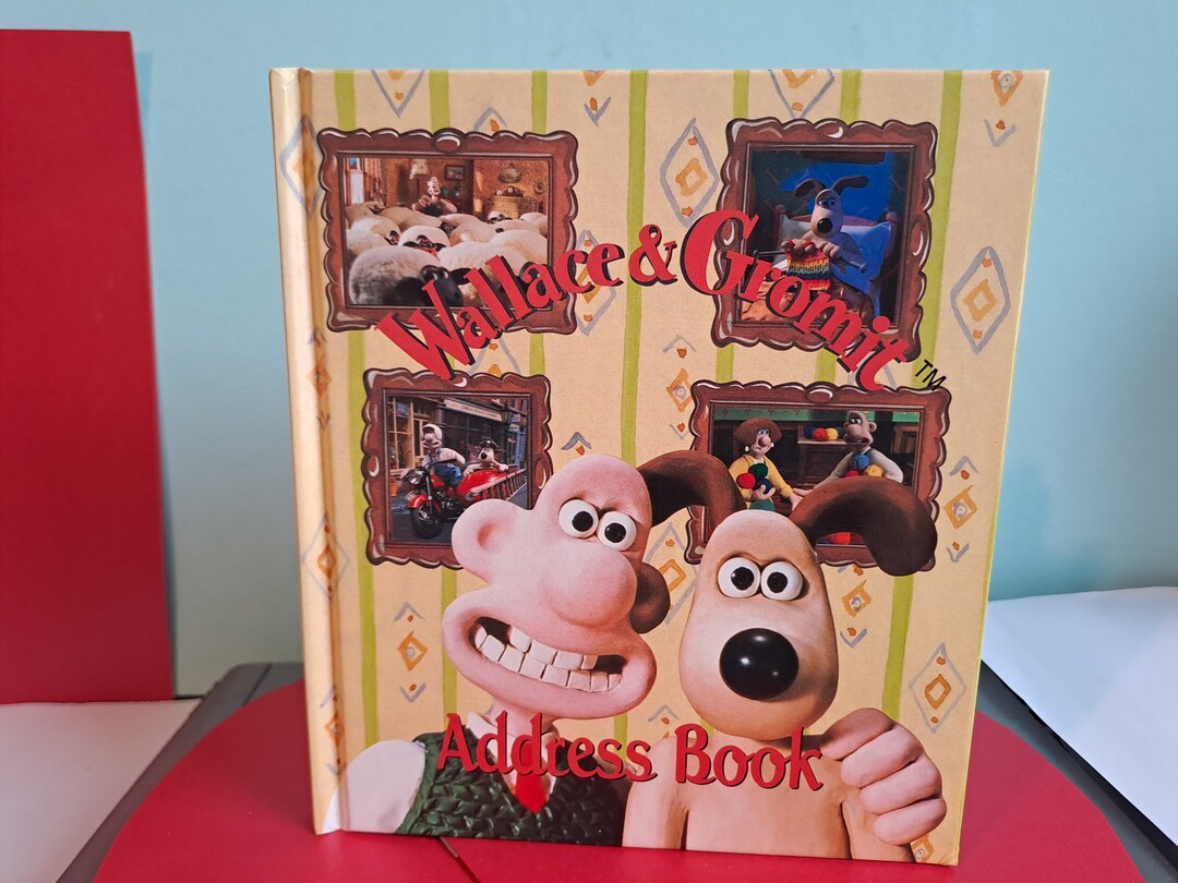 Wallace and Gromit Address Book 1989 - Vintage but Unused 'as New ...