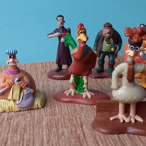 Chicken Run Figures 1999 ensemble de 8 vintage Dreamworks | Etsy