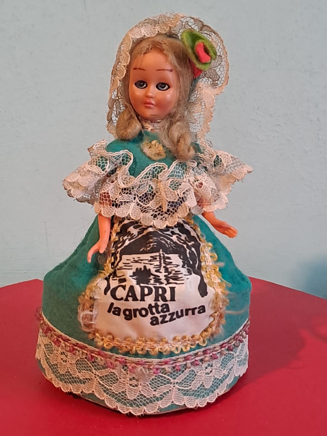 Vintage Capri La Grotta Azzurra Italian Doll 1960s Souvenir With Sleep ...