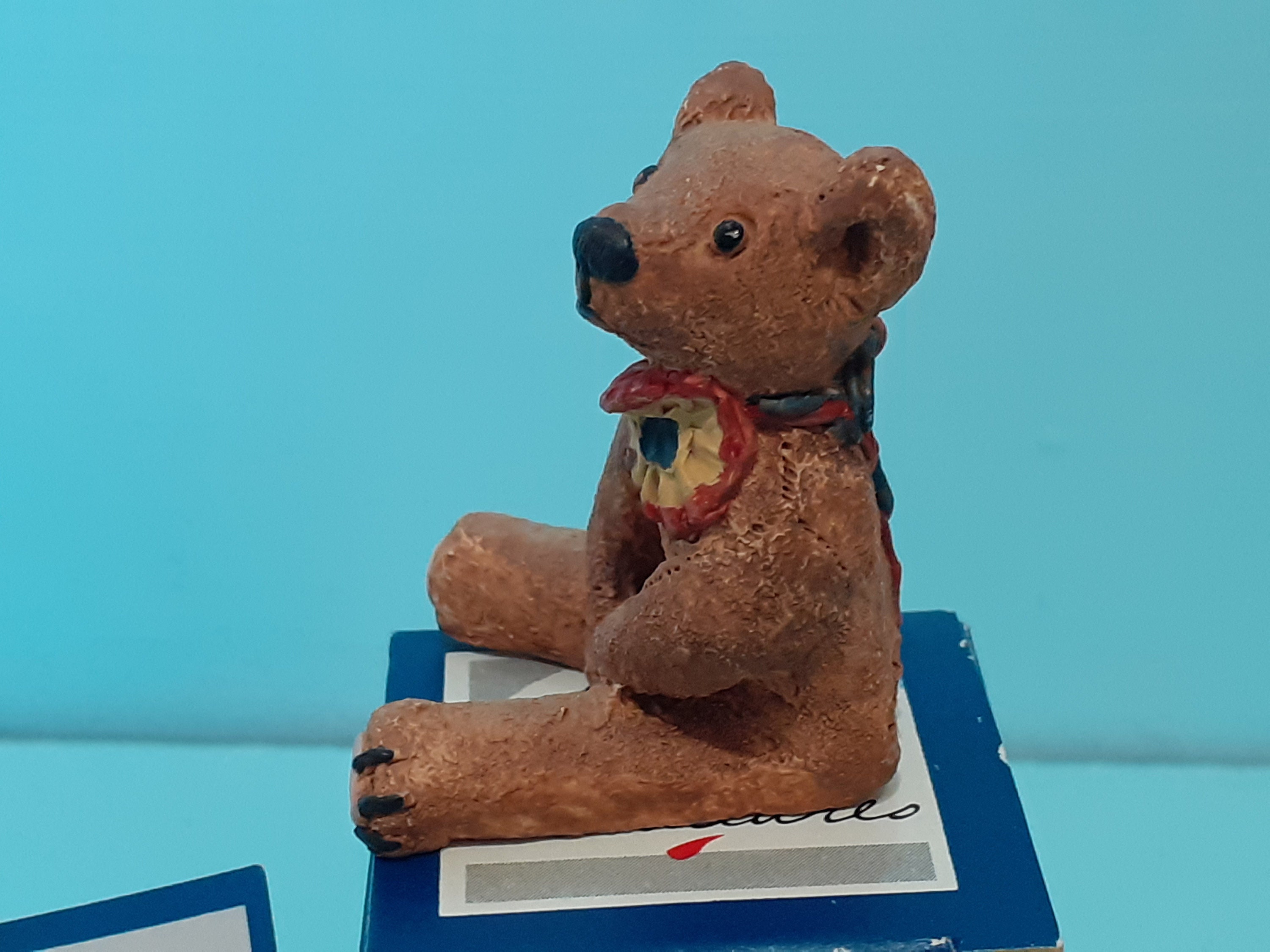 Sopwith Miniature Colour Box Teddy Bear Peter Fagan Figure - Etsy