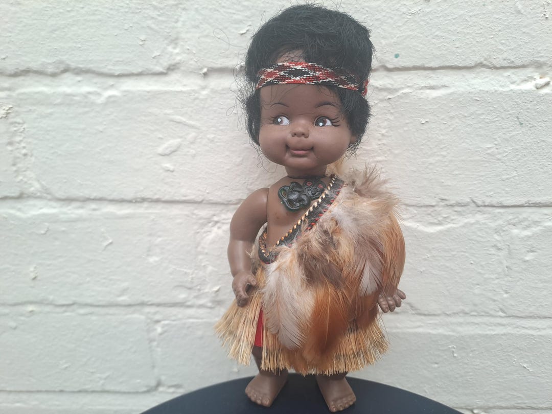 Maori Doll Collectors Souvenir Toy From New Zealand - Vintage 70s in ...