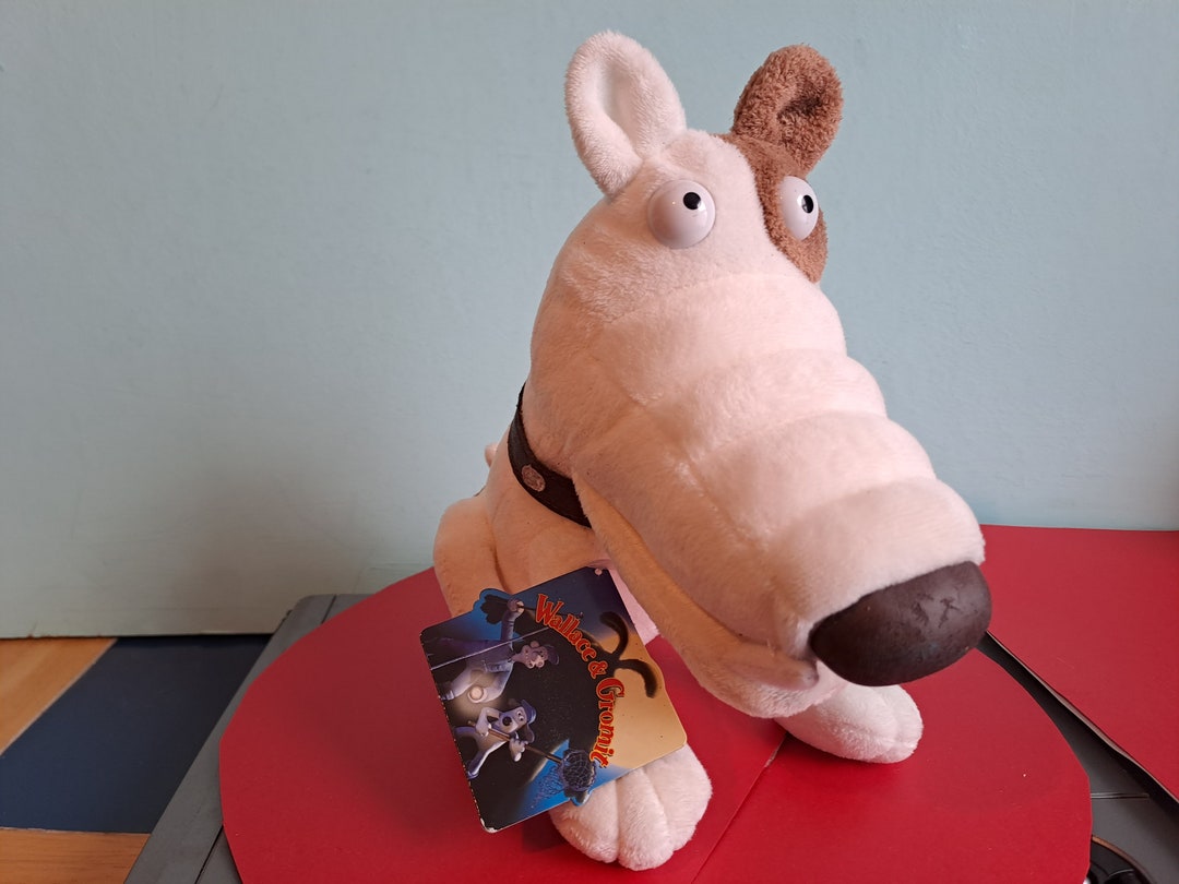 Rare Gosh Large Philip the Dog Vintage Wallace and Gromit Curse Were ...