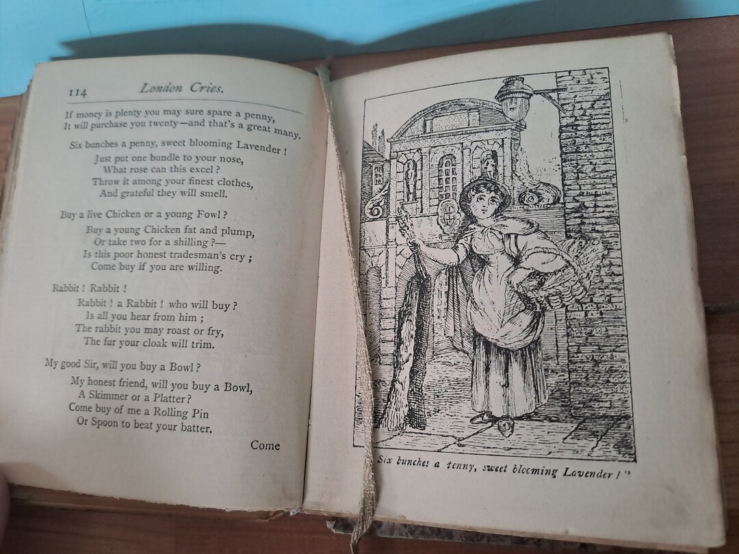 Antique Old London Street Cries Book by Andrew W Tuer 1885 Leadenhall ...