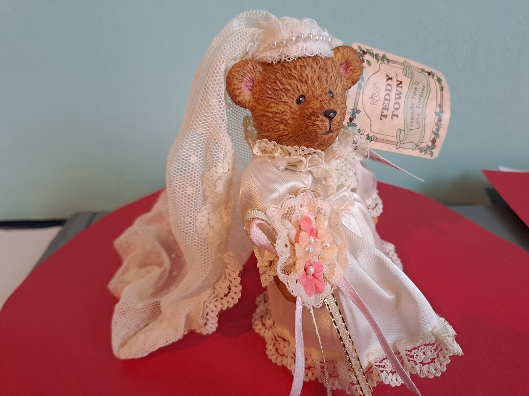 Bride Russ Teddy Town Bear Collection Vintage Jointed Collectors Figure ...