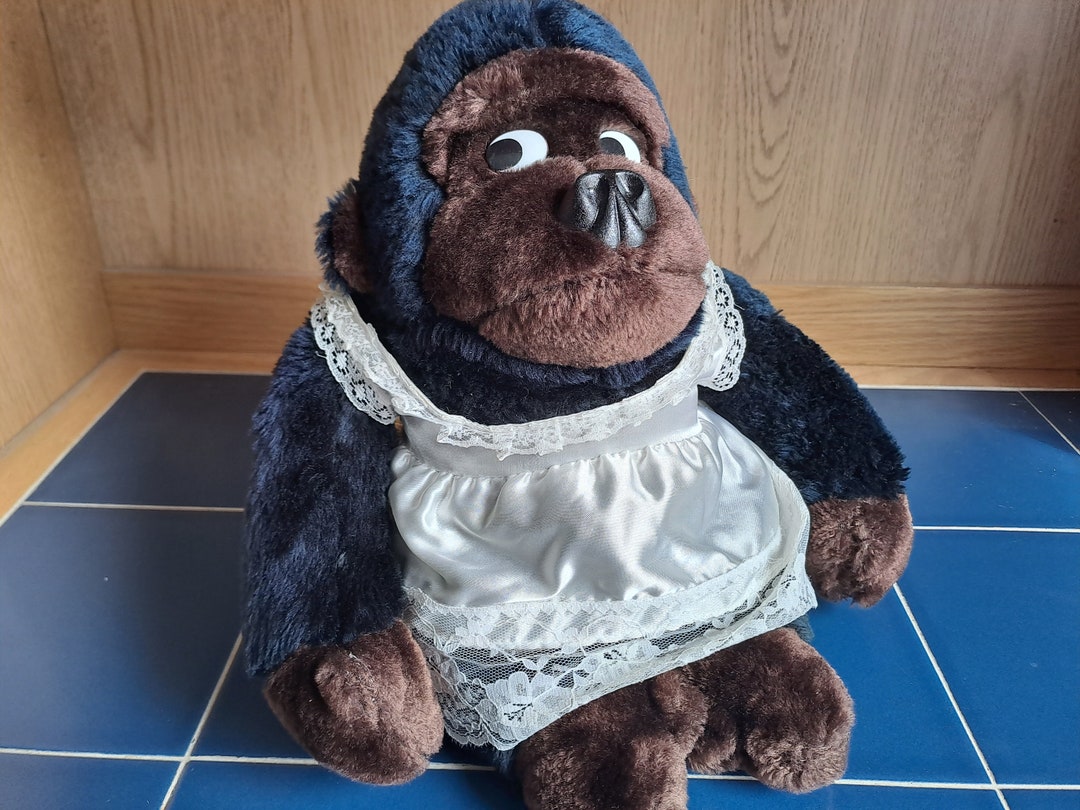 1980s Sexy Gorilla in Negligee - Large Vintage Teddy Collectors Plush ...