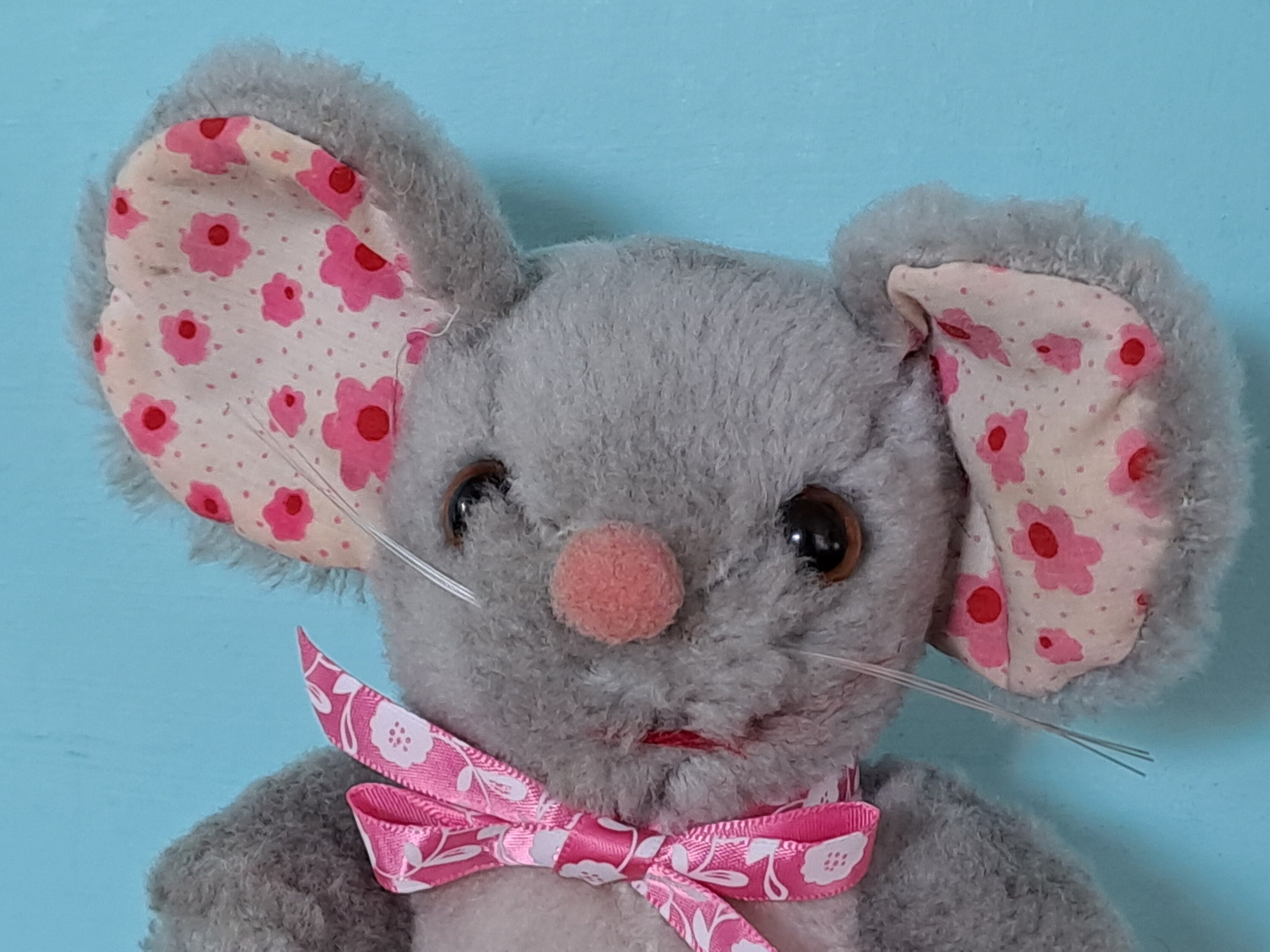 Chad Valley Mouse Vintage 1960s Plush Teddy Stuffed Toy. - Etsy