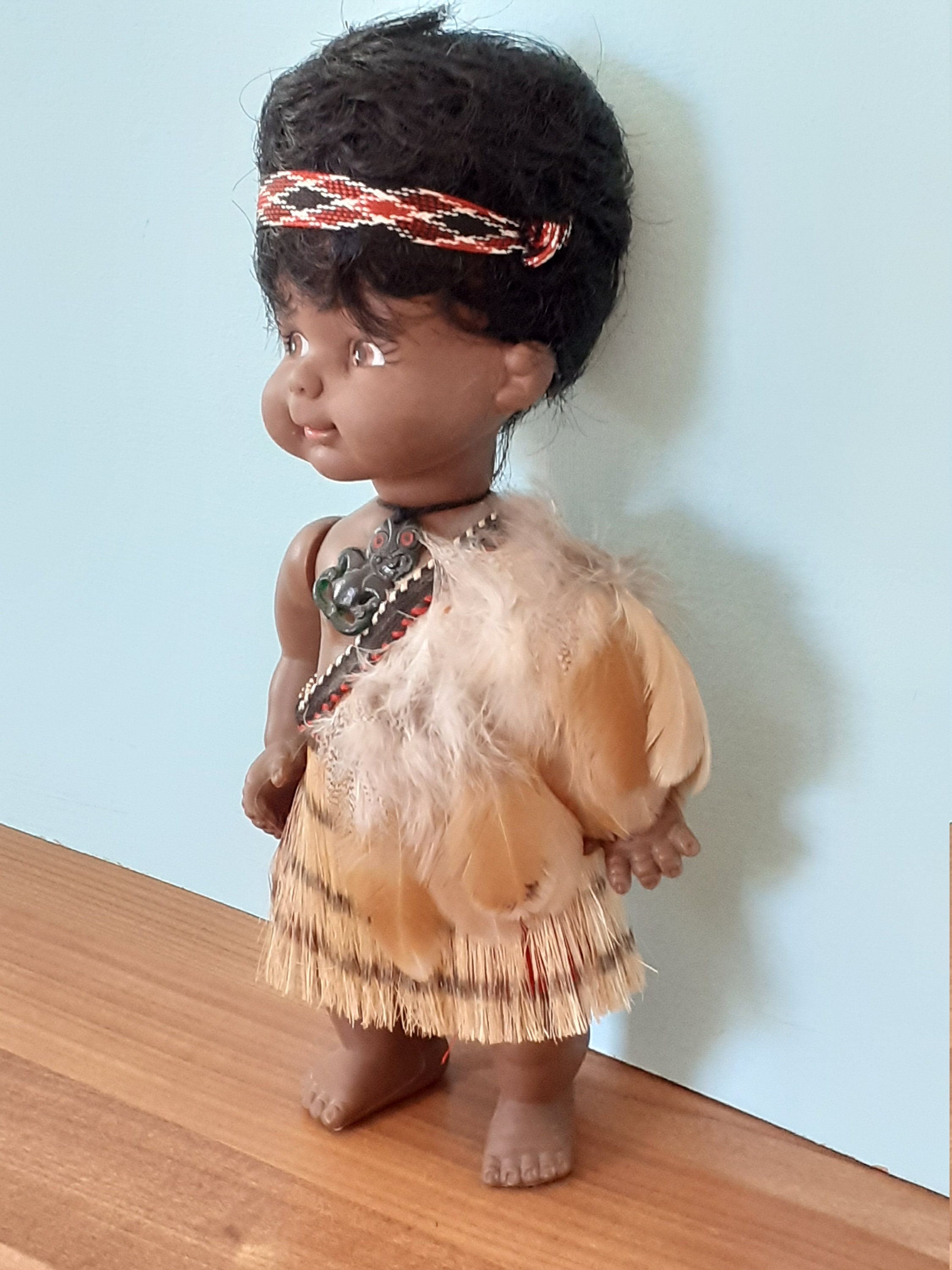 Maori Doll Collectors Souvenir Toy From New Zealand Vintage - Etsy