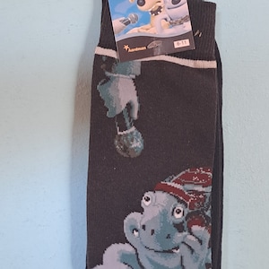 Creature Comforts Tortoise Frank Socks Wallace and Gromit Creators Blue ...