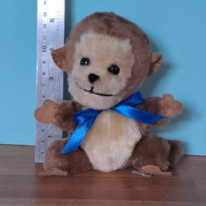 Rare Dakin Monkey Vintage 1978 Plush - Nostalgic Super Cute Stuffed Toy ...