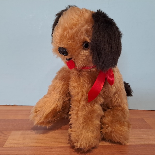 Vintage Stuffed Dog - Etsy
