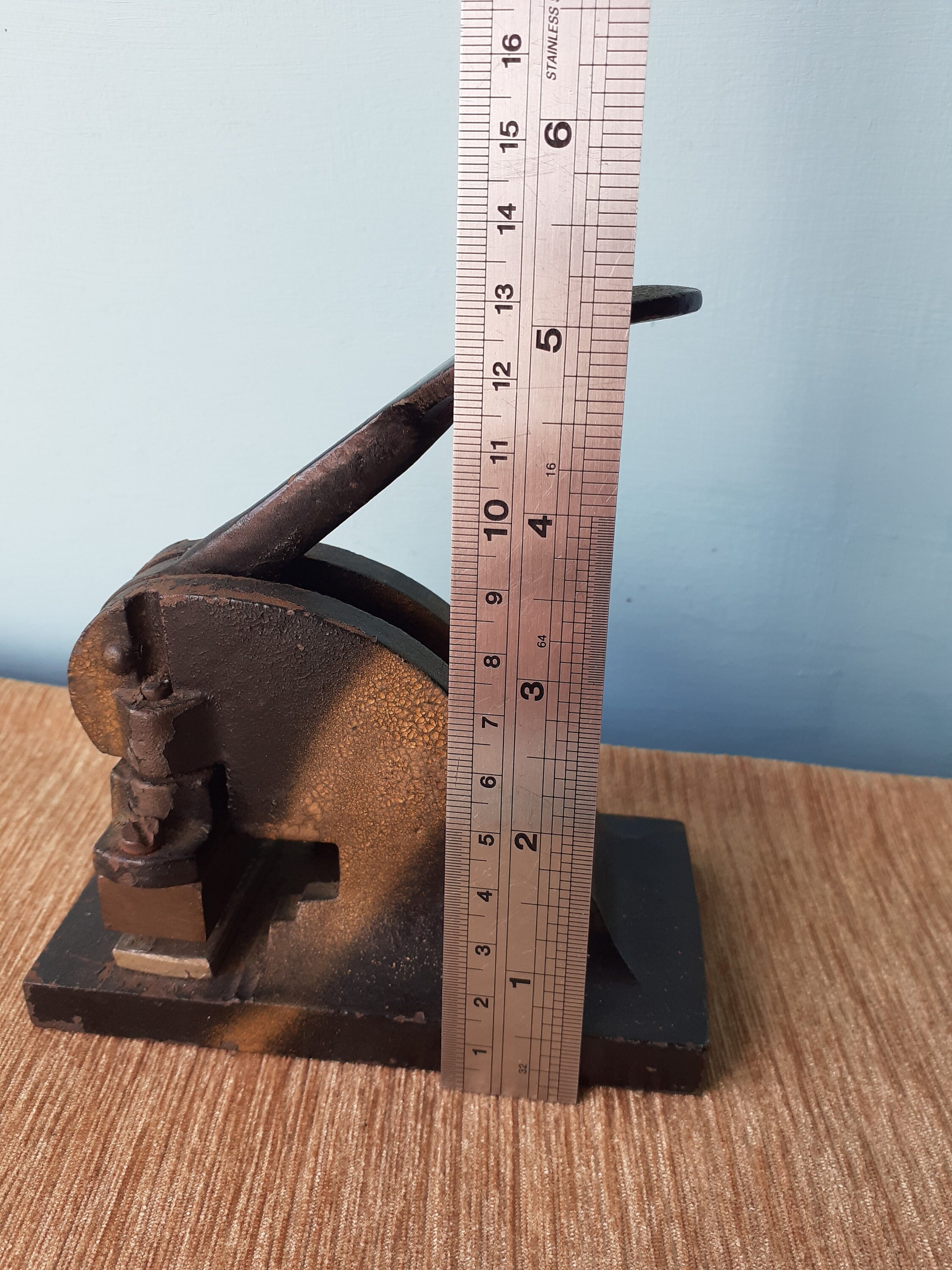 Antique Cast Iron Stamp Paper Embossing Press Battersea | Etsy