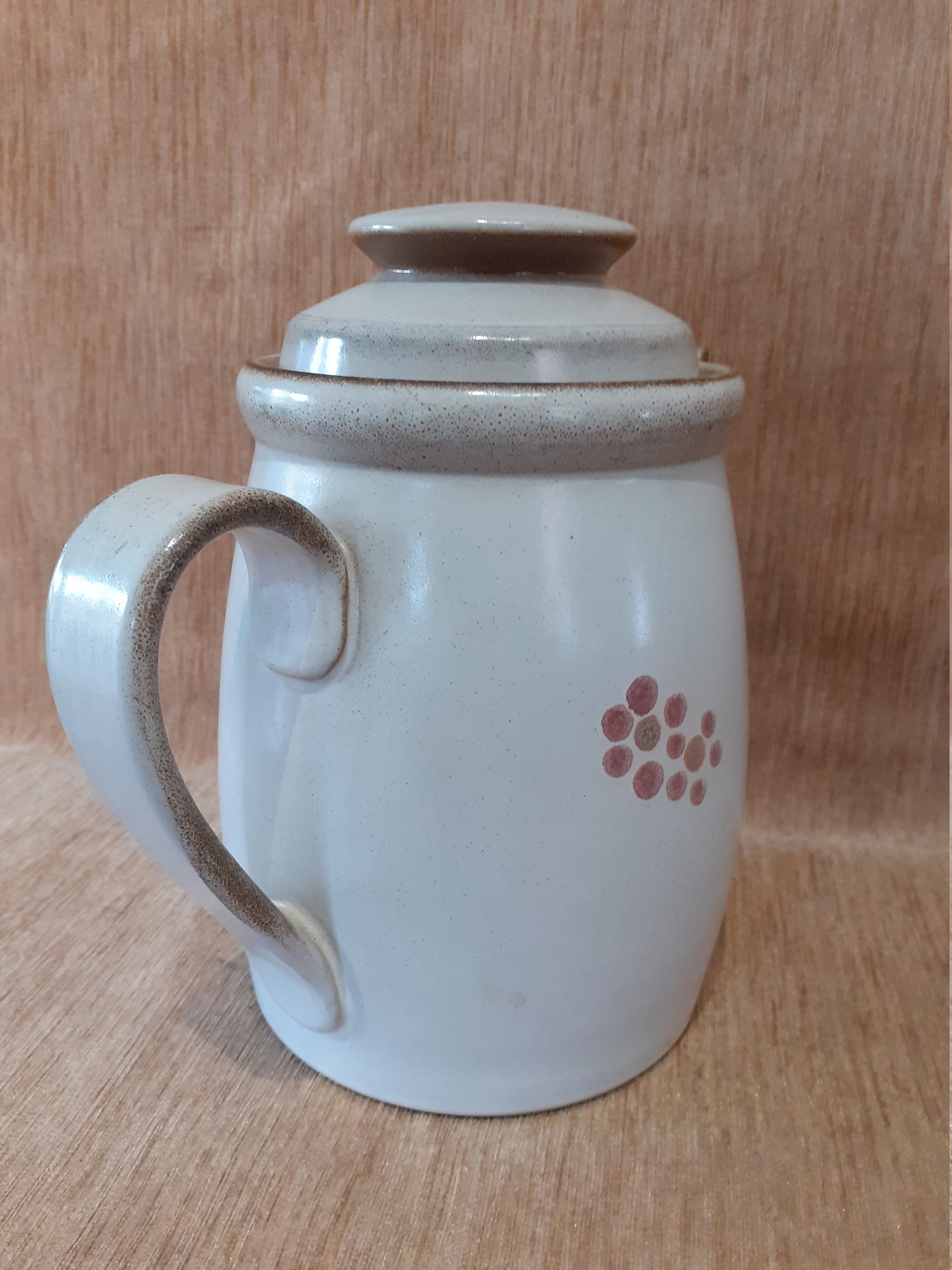 Denby Gypsy Chunky Coffee Pot Vintage Stoneware Ceramic Decorative ...