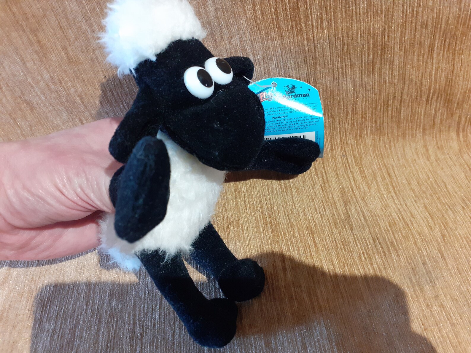 Shaun the Sheep Hand / Finger Puppet From Wallace and Gromit | Etsy