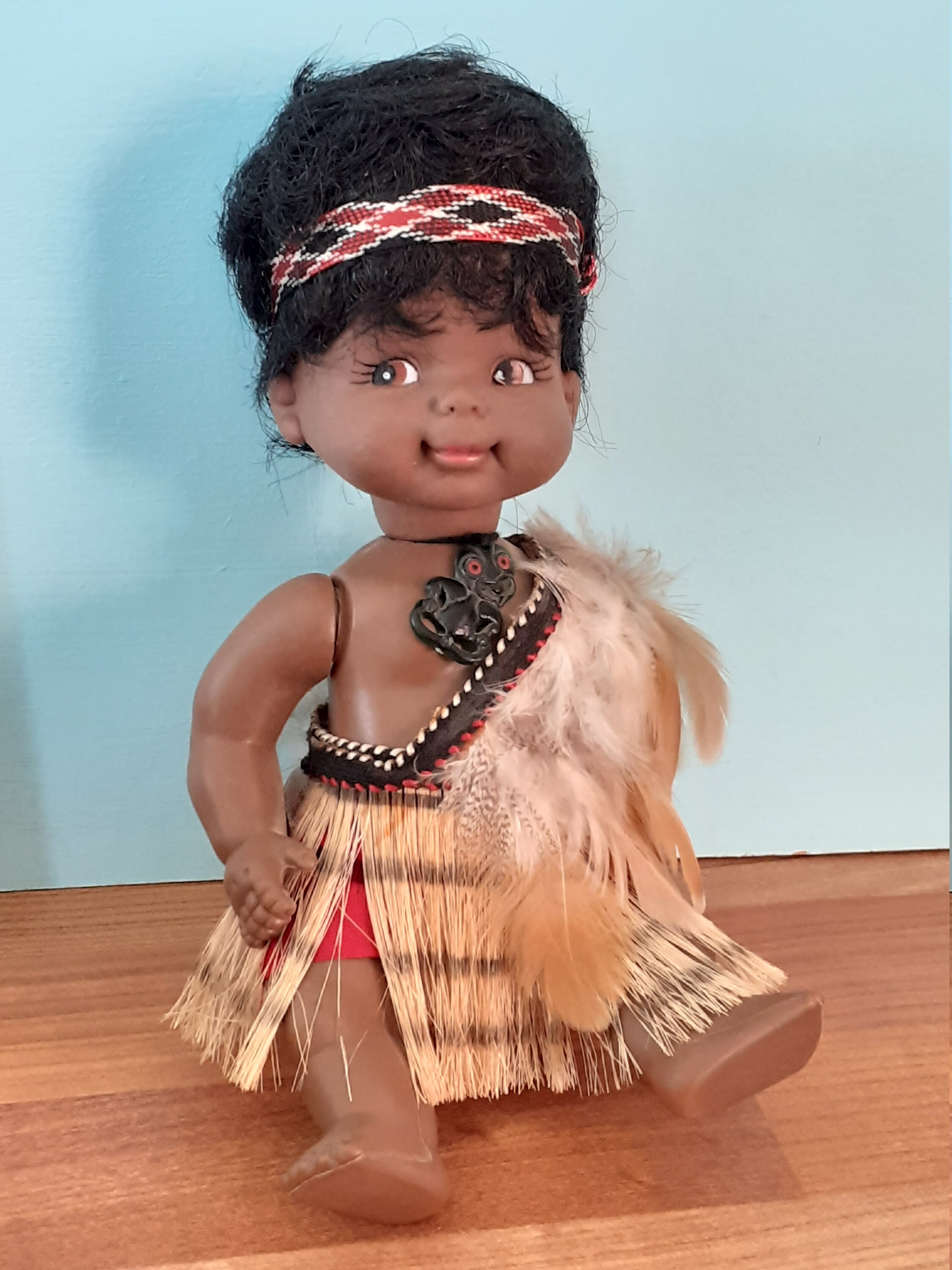 Maori Doll Collectors Souvenir Toy From New Zealand Vintage - Etsy
