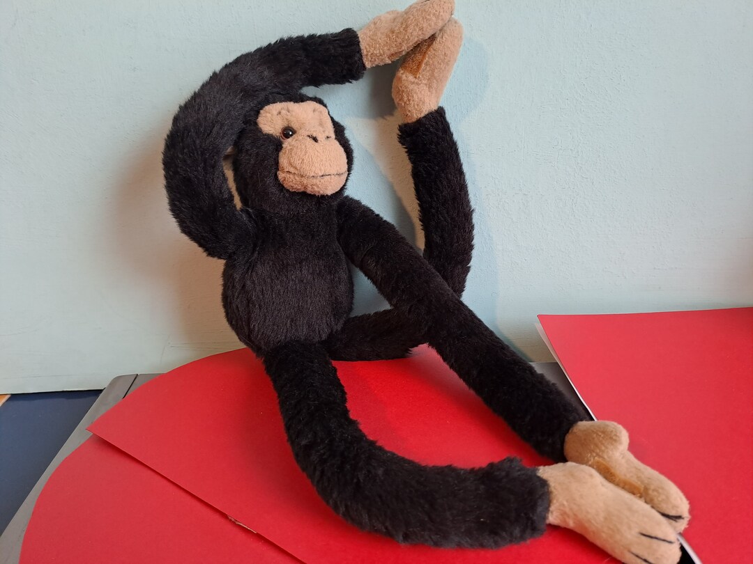 Ravensden Rushden Long Legged Gibbon Monkey Vintage 1970s Plush ...