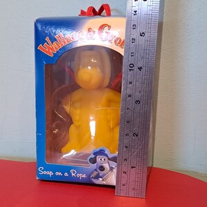 Rare Wallace and Gromit Curse of the Were-rabbit Soap on a Rope ...