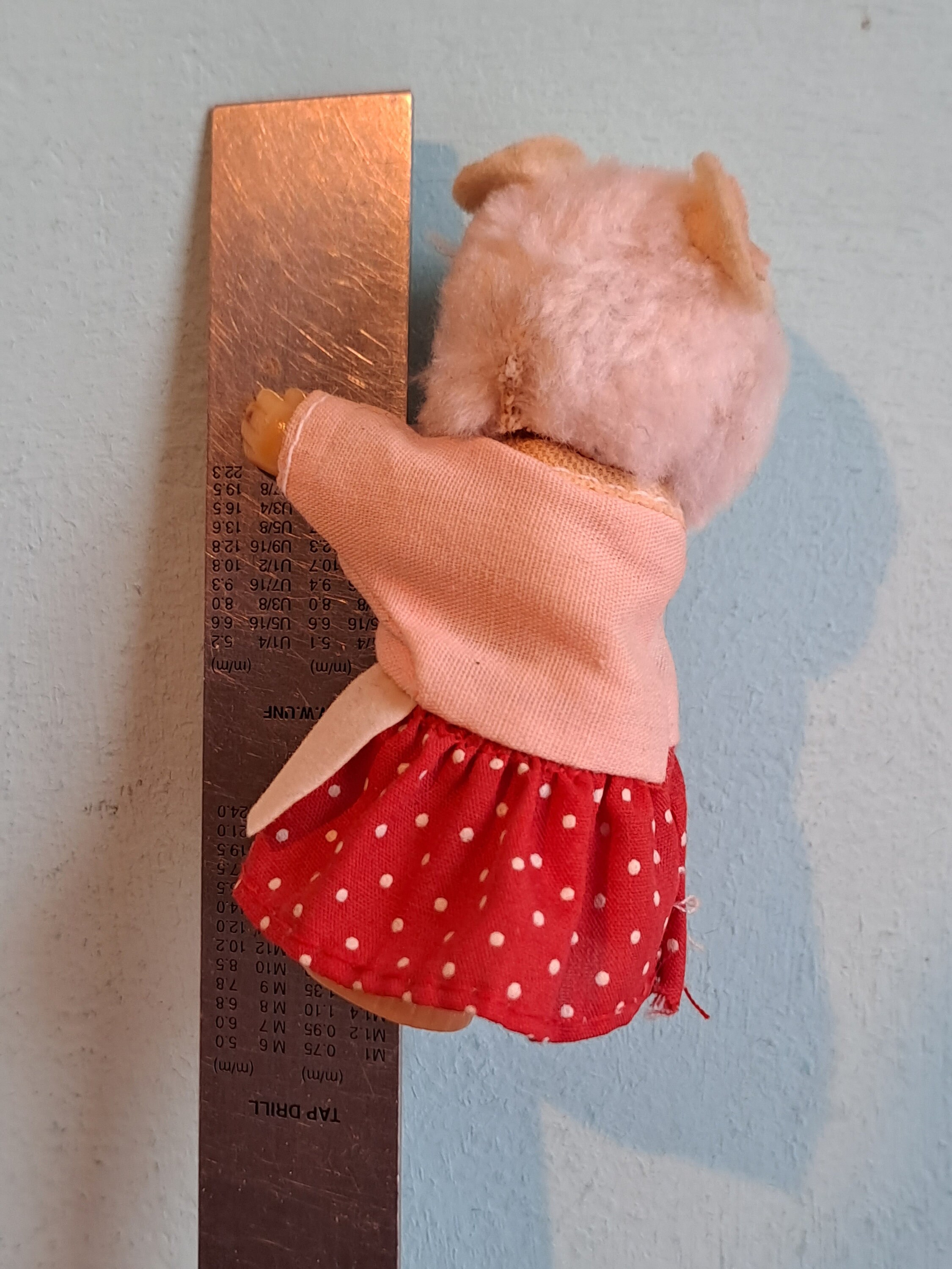 Circus Bear Girl Gripper Hugger Clip on Clip-on Doll Toy Figure - Rare ...