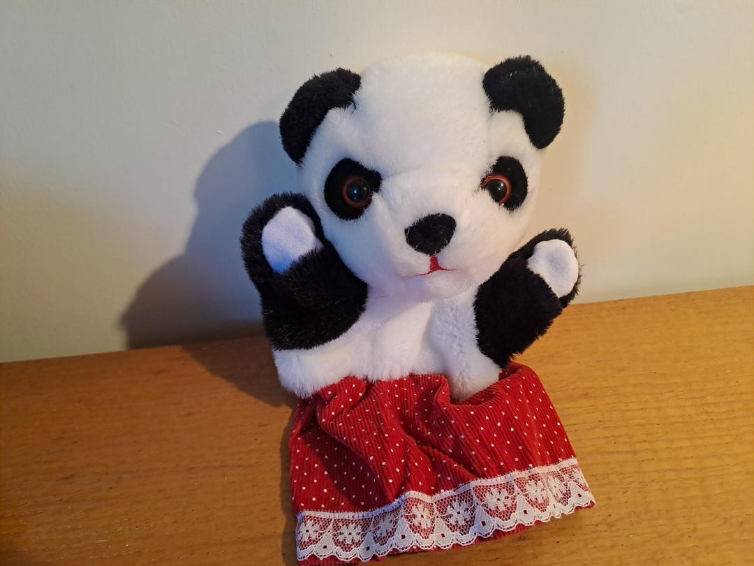 Vintage Sue Panda From Sooty and Sweep Hand Puppet Teddy Bear Stuffed ...