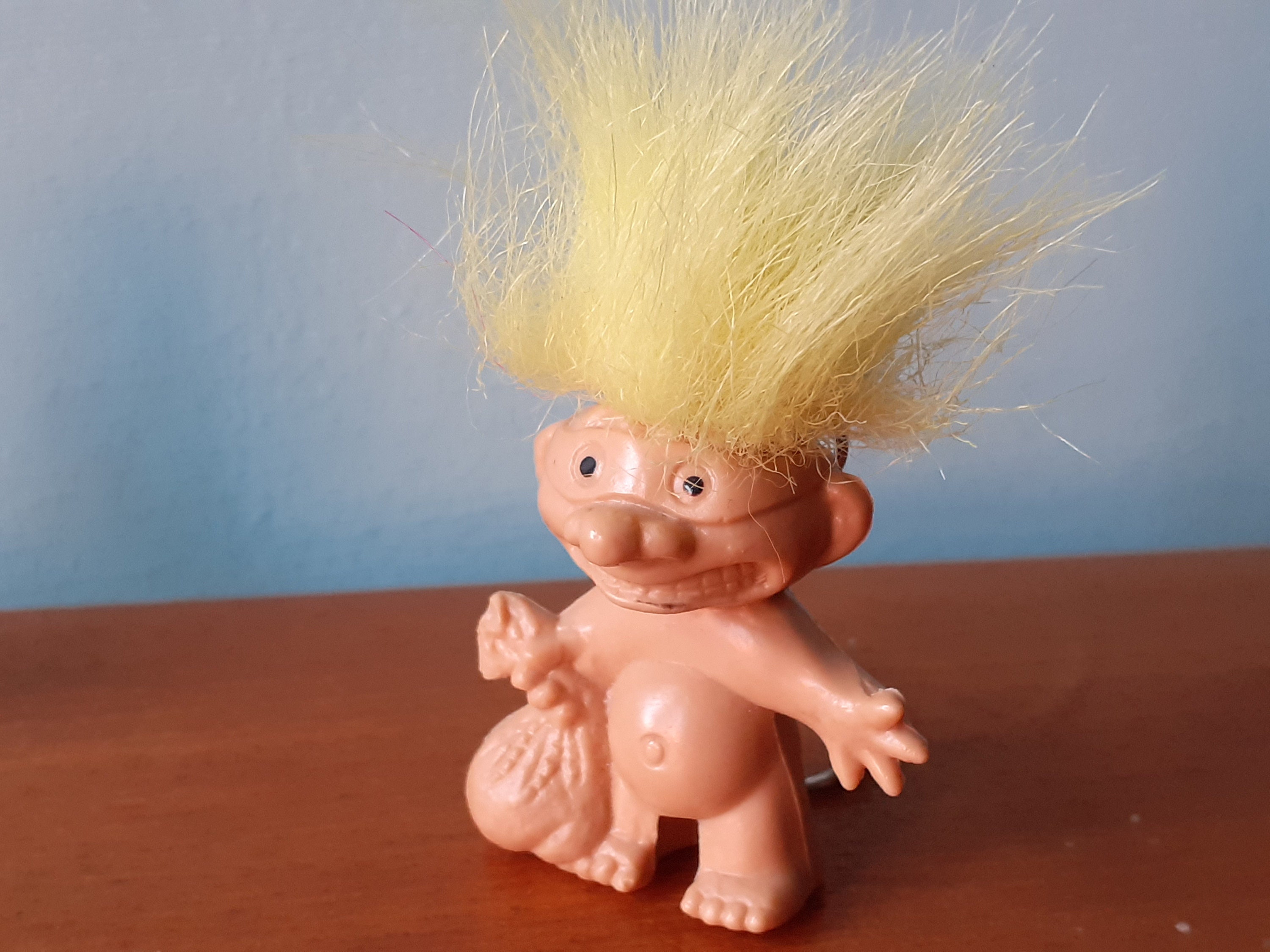 Lucky Troll Yellow Hair Bank Robber Burglar in Mask & Sack | Etsy