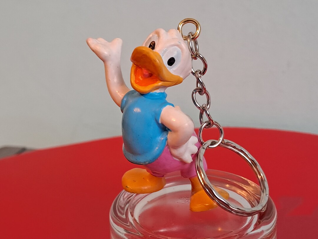 Donald Duck Disney Applause Zipper Charm, Keyring, Dangler Original ...