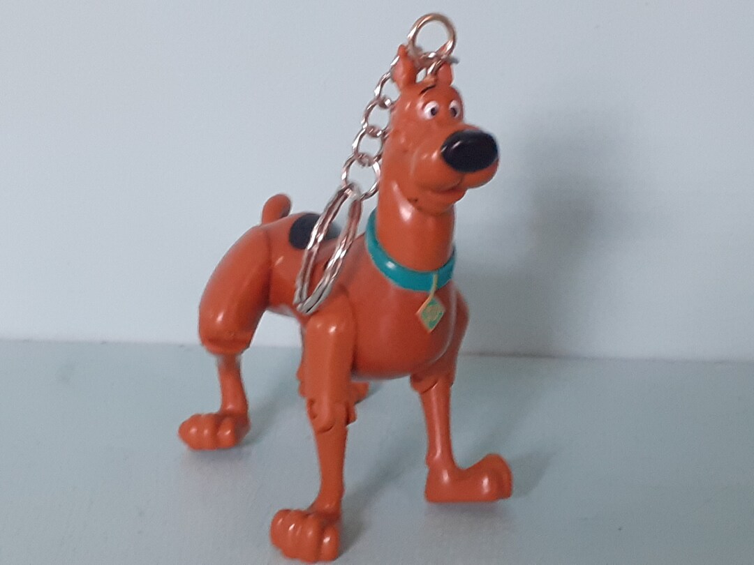 Large Articulated Scooby Doo Great Dane Zipper Charm Keyring - Etsy